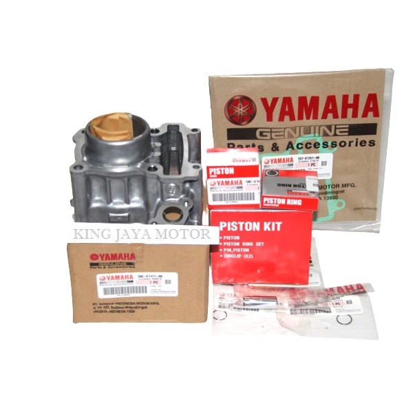 Jual Block Boring Cylinder Blok Seher Jupiter MX New Old set Original ...