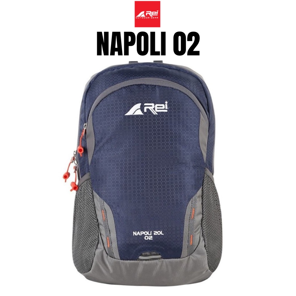 Jual Rei Tas Ransel Pria Napoli 02 20L+Raincover Arei Outdoorgear ...