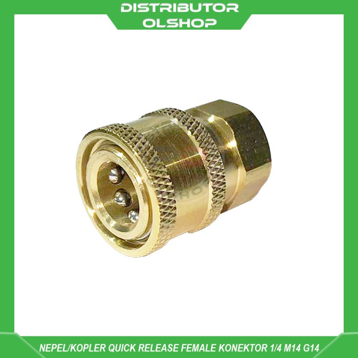 Jual SAMBUNGAN NEPEL KONEKTOR QUICK RELEASE THREAD FEMALE G14 ADAPTOR ...
