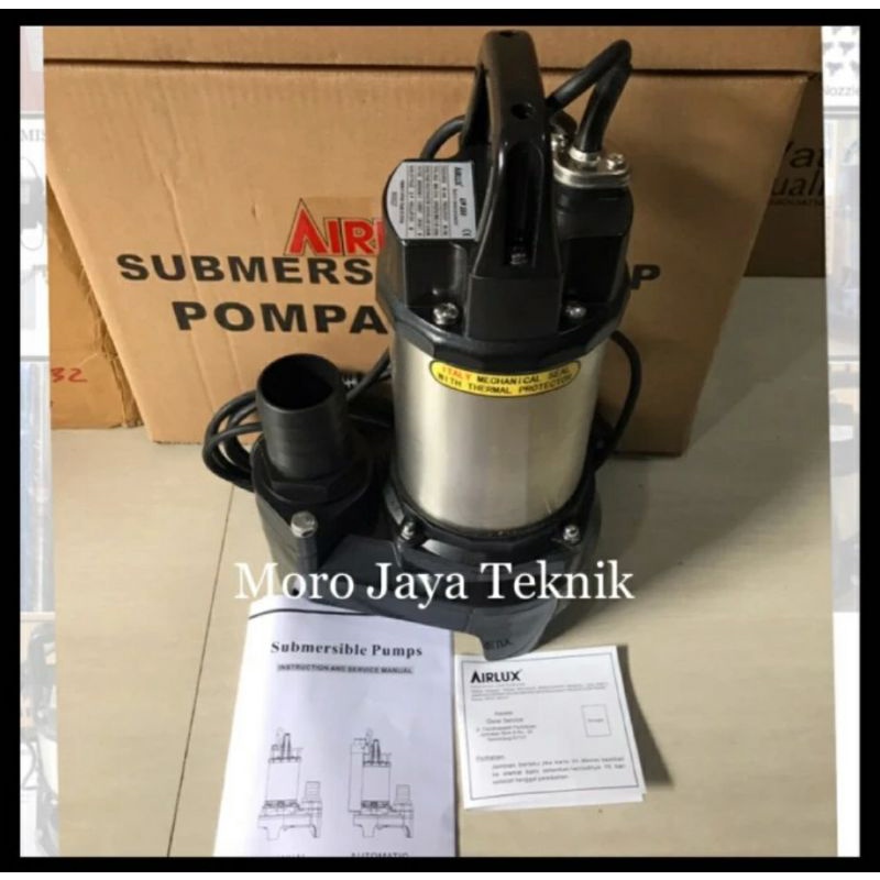 Jual Pompa Celup Kolam Ikan Airlux UP 200 150watt Pompa Submersible Pump 2 inch | Shopee Indonesia
