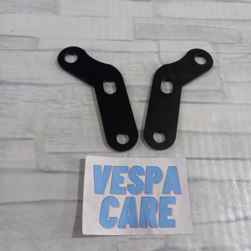 Jual Dudukan Spion Braket Spion Vespa Super Sprint Ps Px Plat | Shopee ...