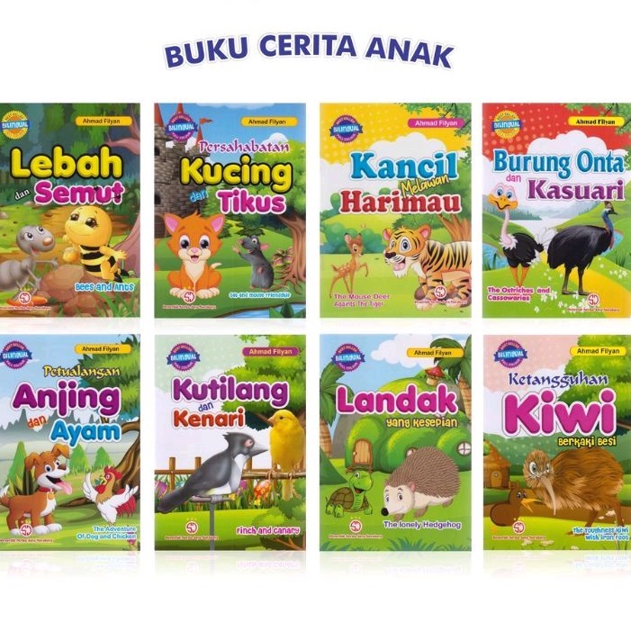 Jual Sumut Shop Buku Cerita Fabel Anak Anak Bergambar Full Warna 2 ...