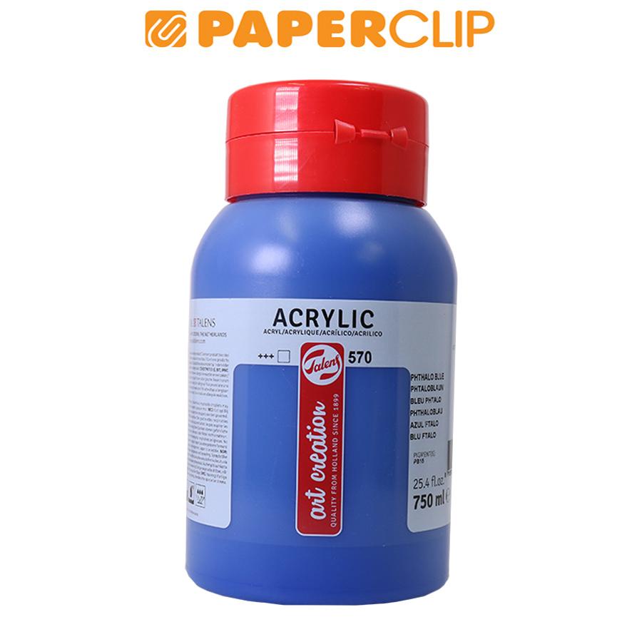 Jual CAT AKRILIK / ACRYLIC TALENS ART CREATION 750ML 3574570M PHTHALO ...