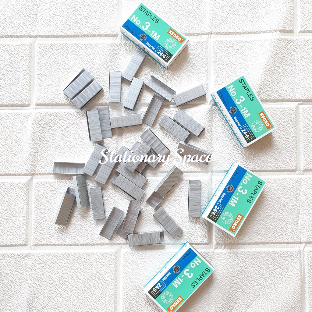 Jual Anak Hexter HD50 No. 3-1M / Isi Ulang Stapler/ Staples / Alat Kantor / Alat Kerja | Shopee ...