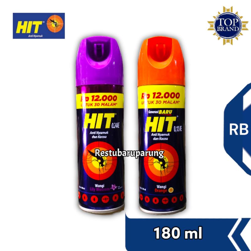 Jual Hit Spray Ekonomis 180 ml | Shopee Indonesia