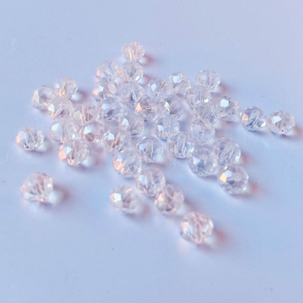 Jual manik kristal ceko mote ukuran 4mm per 3,5 gram (50 butir ...
