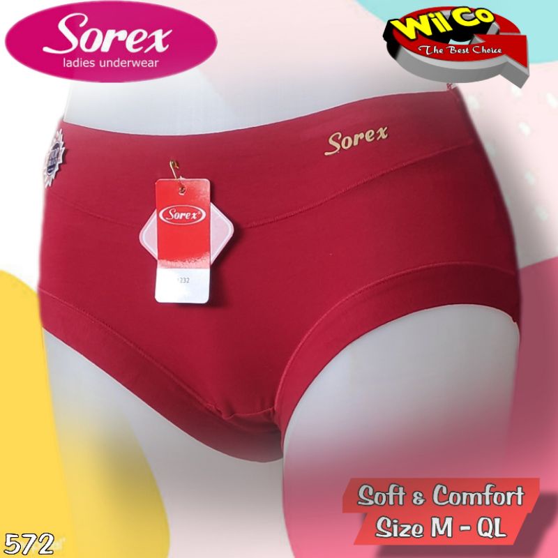 Jual K572 (1-3 pcs) Sorex Celana Dalam Wanita Dewasa, Celana Dalam Perempuan Sorex Size M L EL ...