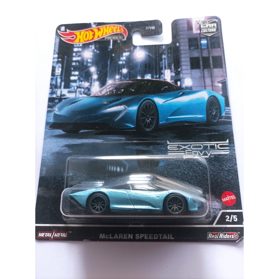Jual Hot Wheels - McLaren Speedtail Blue Exotic Envy | Shopee Indonesia