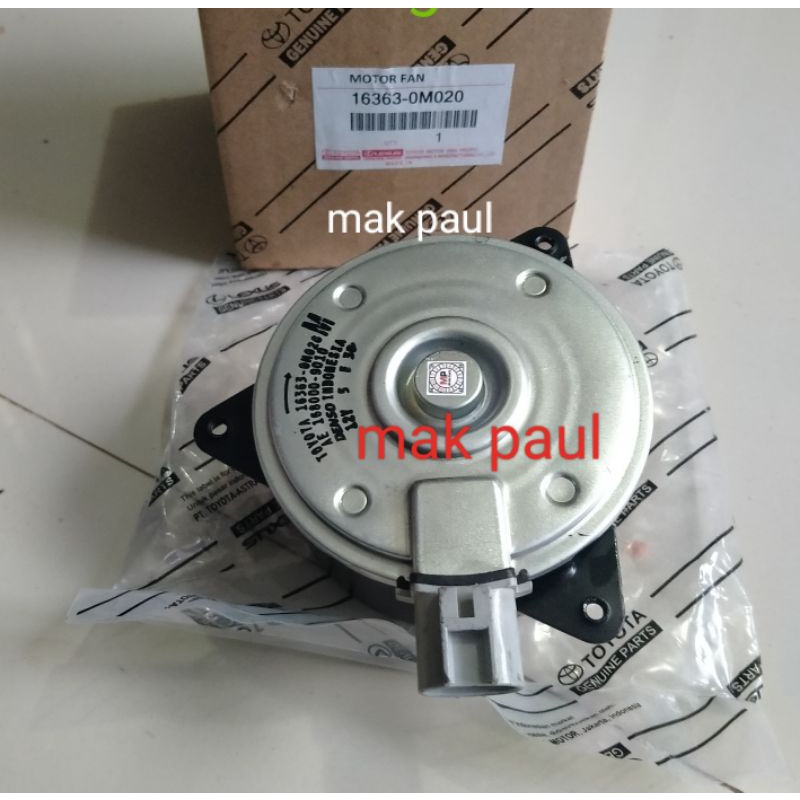 Jual motor dinamo fan kipas radiator VIOS old gen1 YARIS ALTIS 2003 - 2006 ORIGINAL | Shopee ...