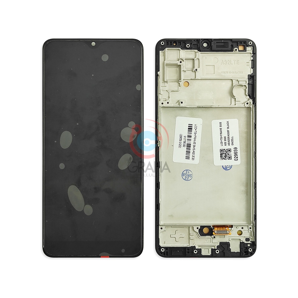 Jual LCD SAMSUNG A32 4G / A325 NO FINGER FULLSET TOUCHSCREEN + FRAME ...