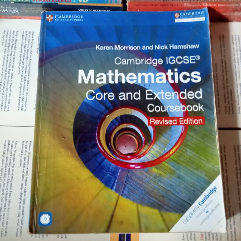 Jual Cambridge Igcse Mathematics Core And Extended Coursebook Revised