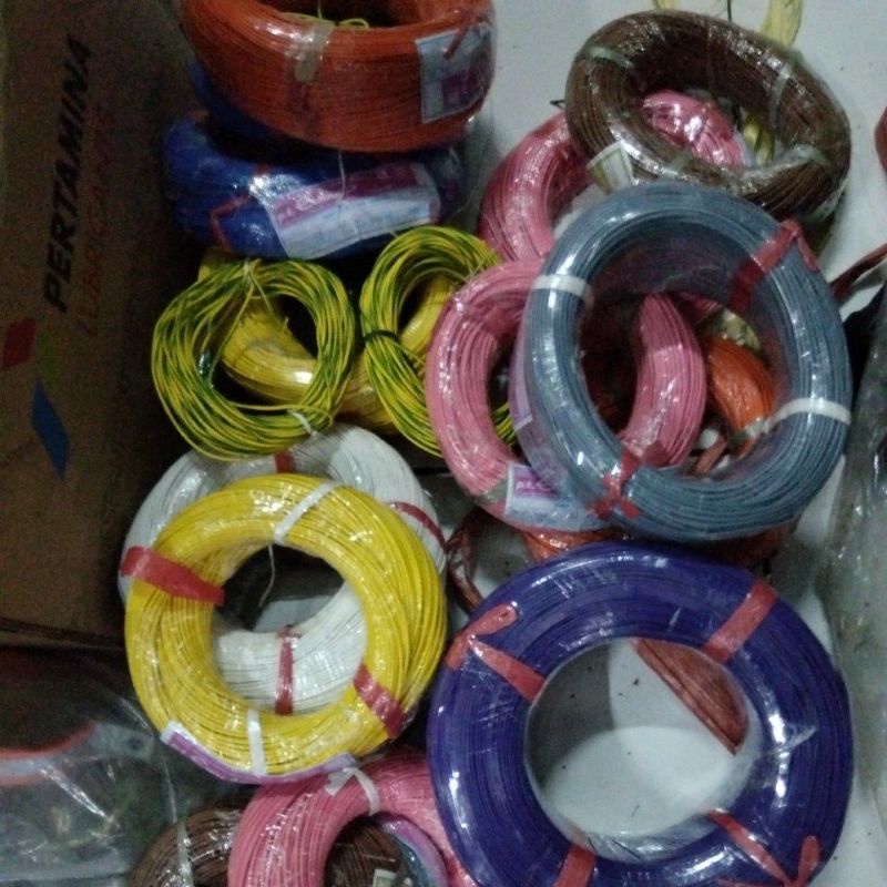 Jual ISI 5 10 METER KABEL SERABUT TEMBAGA KABEL BODY MOBIL MOTOR ...