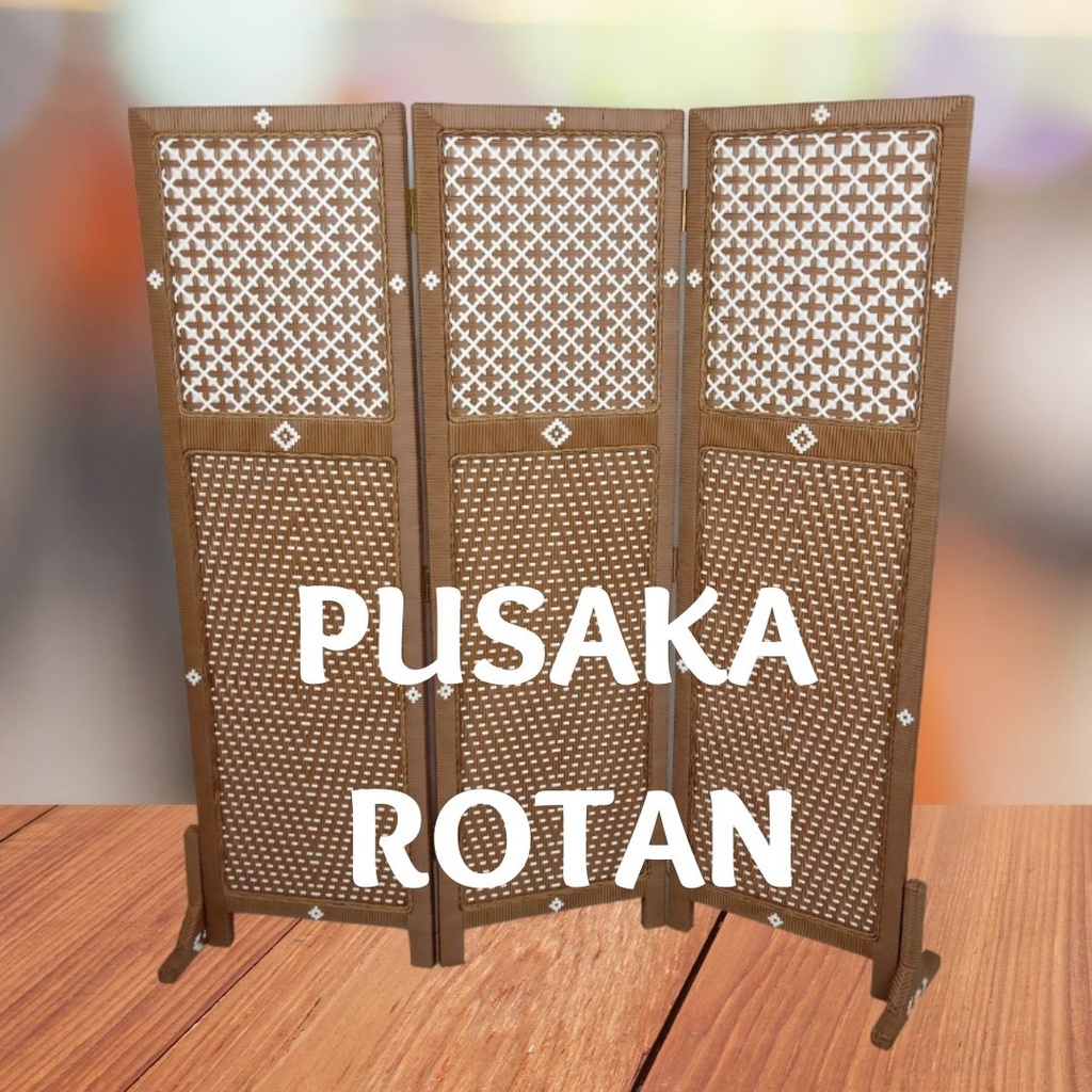 Jual Sketsel Rotan Sintetis / Alonzo Sketsel Panel Pembatas Ruangan ...