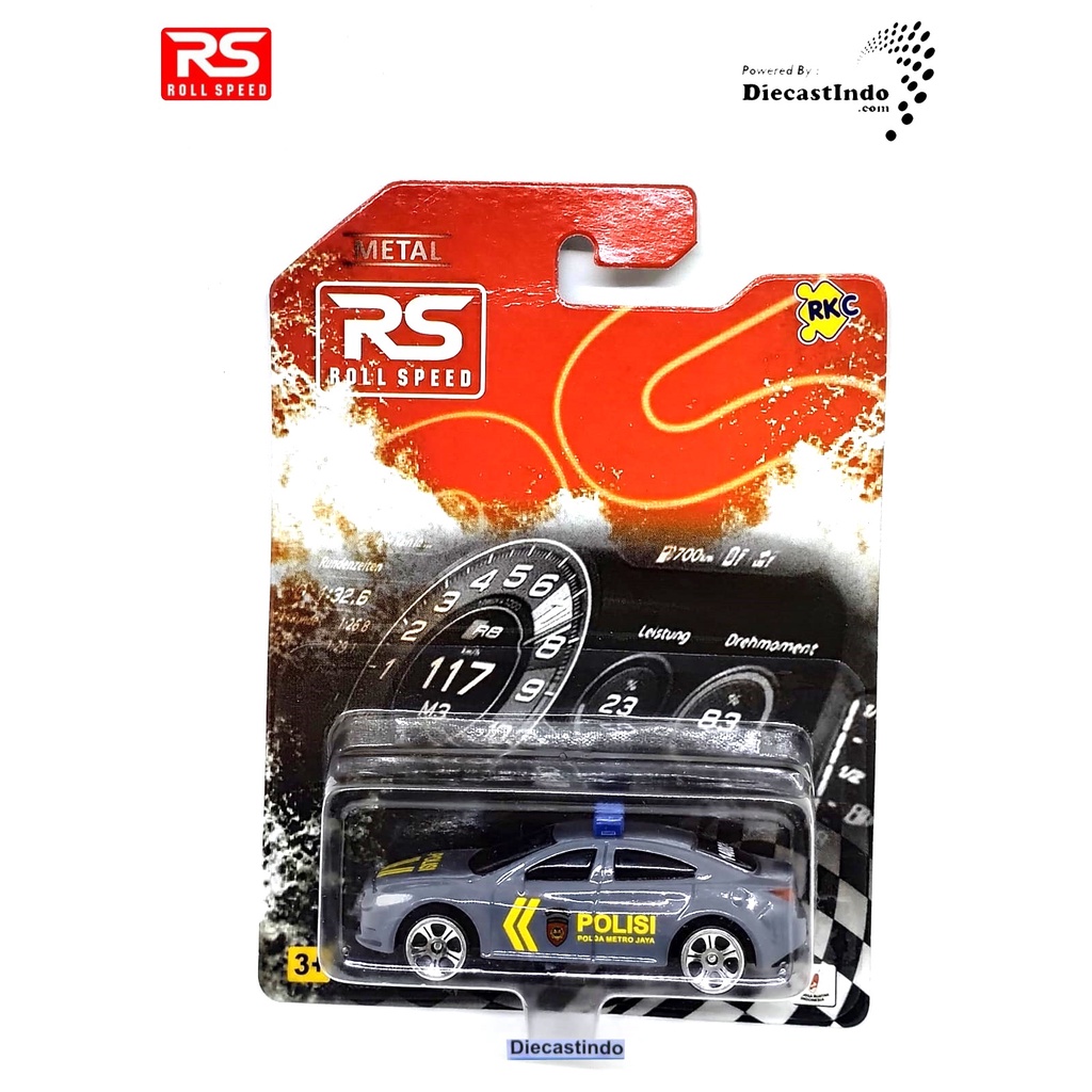 Jual Diecast Metal RS Roll Speed 1:64 Mobil Polisi PJR dan SABHARA ...