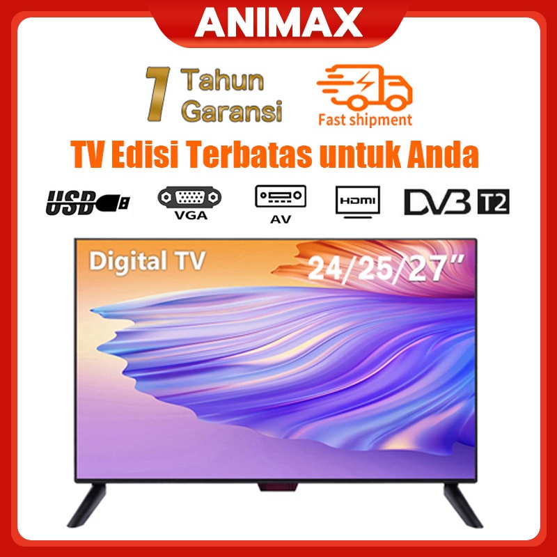 Jual ANIMAX TV LED 24/25/27 inch digital tv DVB-T2 FHD Televisi Murah ...