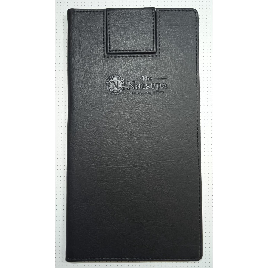 Jual Cover Bill Costum Dengan Poly Embossed Logo - HITAM | Shopee Indonesia