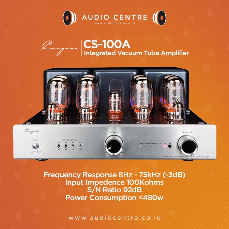 Jual Cayin CS-100A/KT88 Vacuum Tube Integrated Amplifier | Shopee Indonesia