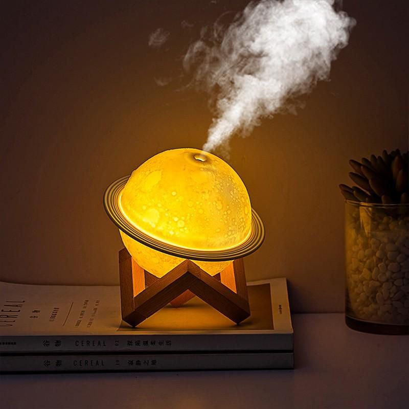 Jual Moon Lamp Humidifier Diffuser Purifier Aromatherapy lampu tidur ...