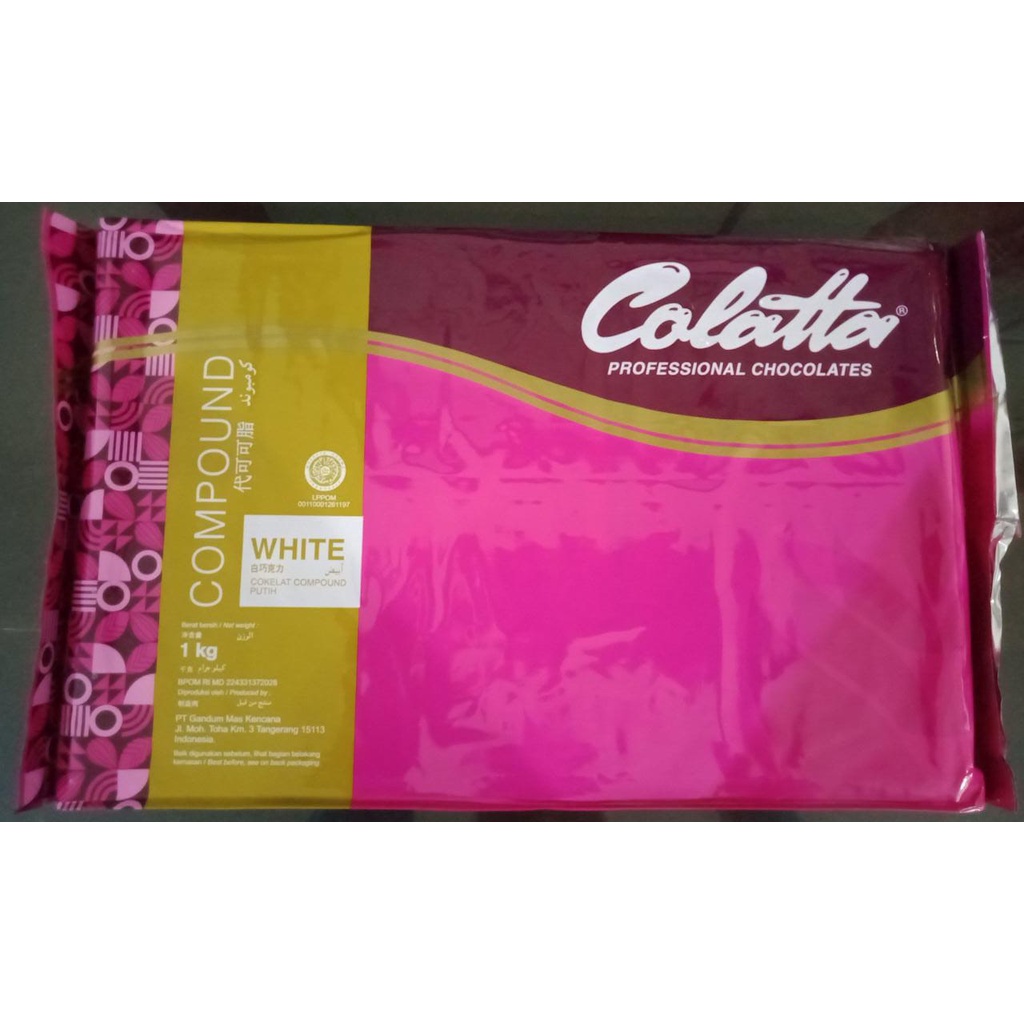 Jual Colatta White Compound 1 KG Coklat Putih Compound Colatta | Shopee ...