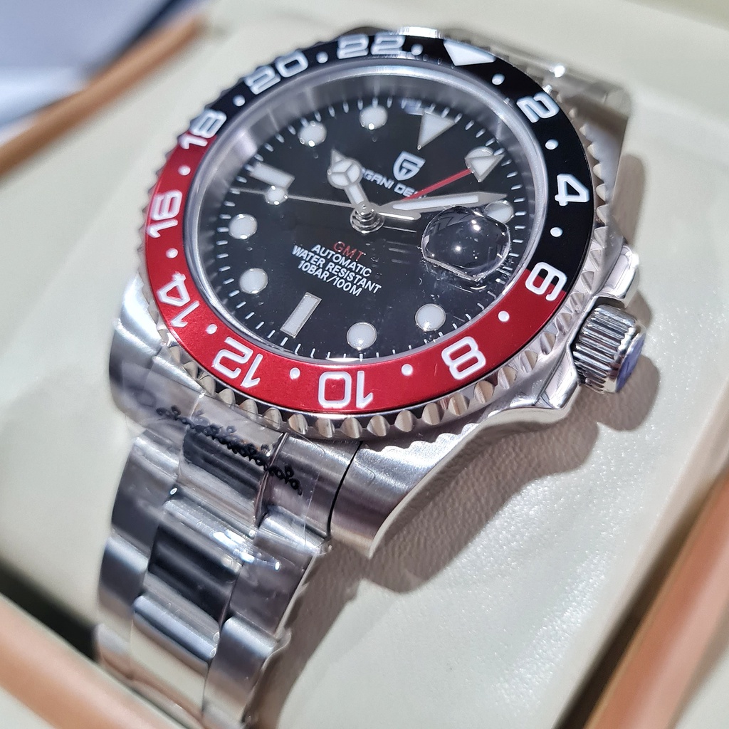 Jual PAGANI DESIGN Jam Tangan Pria Original Automatic Otomatis GMT ...