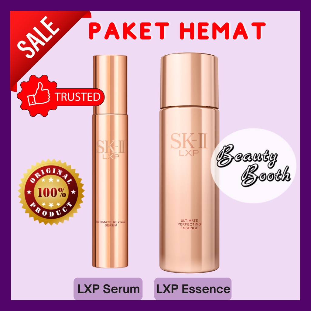Jual SK-II SKII SK2 LXP Essence 150ml + LXP Serum 50ml | Shopee Indonesia