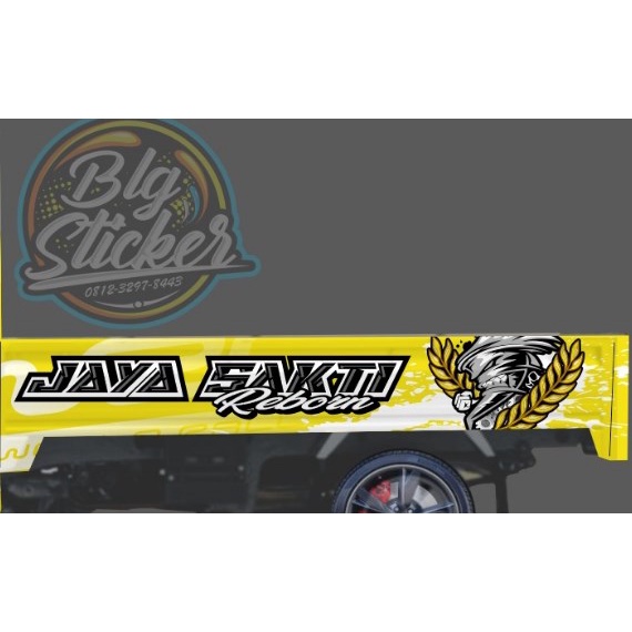 Jual STIKER MOBIL NEW CARRY TAYO PICKUP BAK KANAN KIRI DECAL STICKER ...