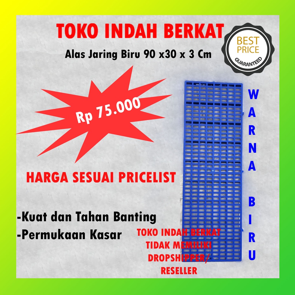 Jual Tatakan/Palet Alas Kandang Biru 90 x 30 x 3 Cm | Shopee Indonesia