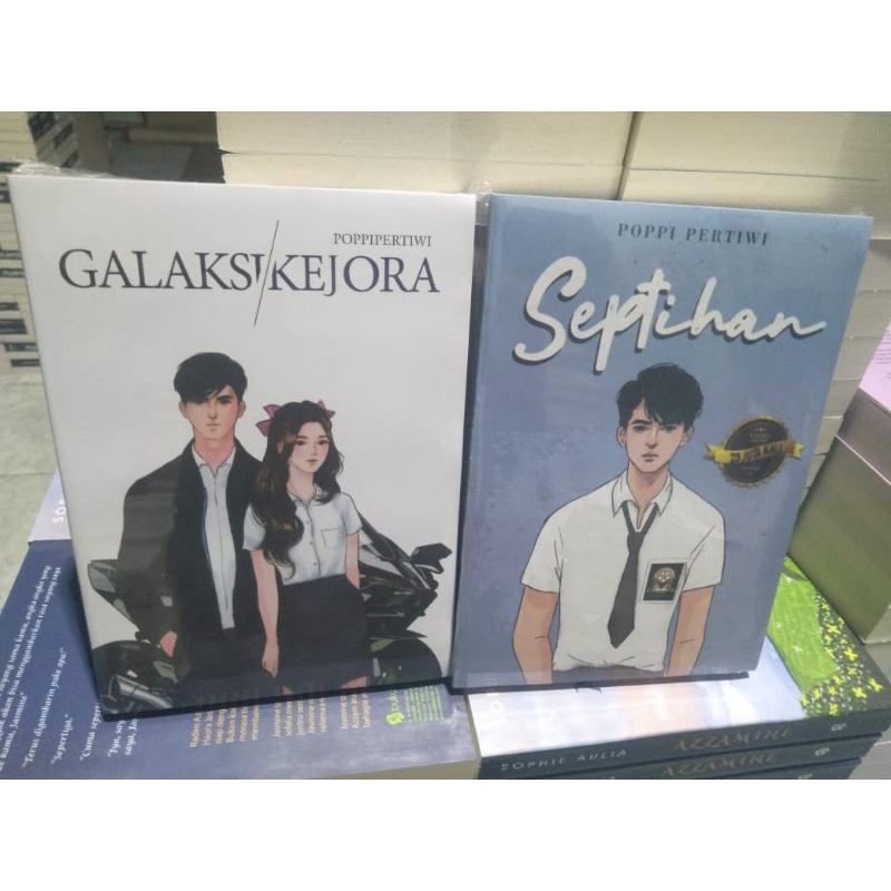 Jual Paket 2 Novel Galaksi/kejora & Septihan-poppipertiwi(kertas kuning) | Shopee Indonesia