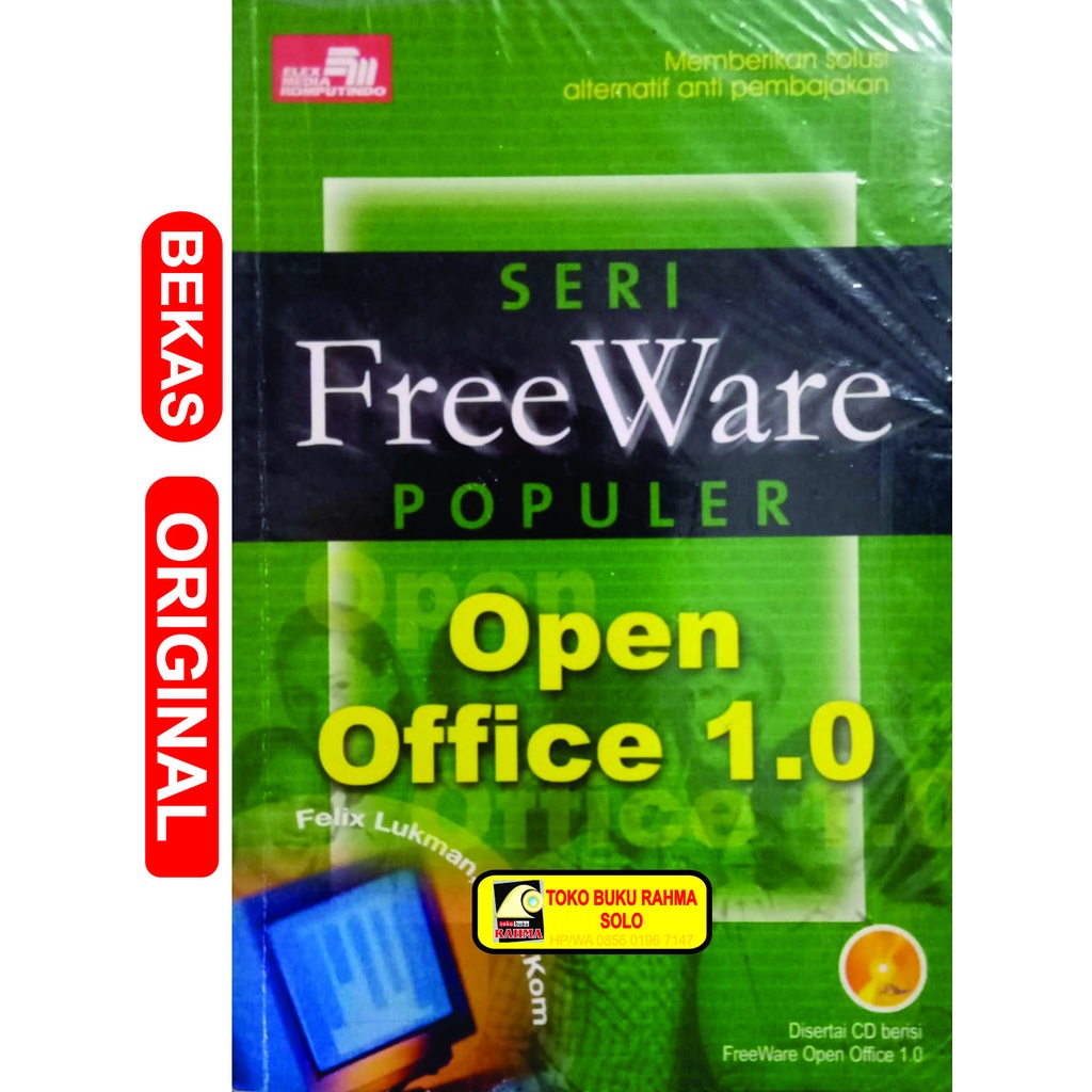 Jual Seri Free Ware Populer Open Office 1.0 Memberikan Solusi ...