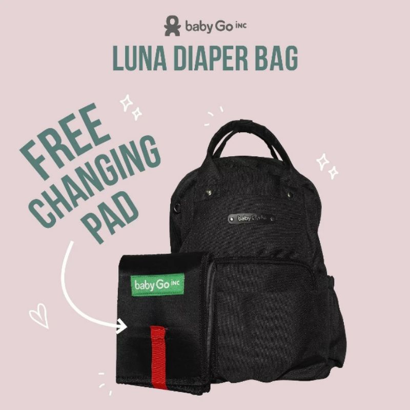 Jual BabyGo Luna Diaper Bag / Tas Popok Bayi Backpack | Shopee Indonesia