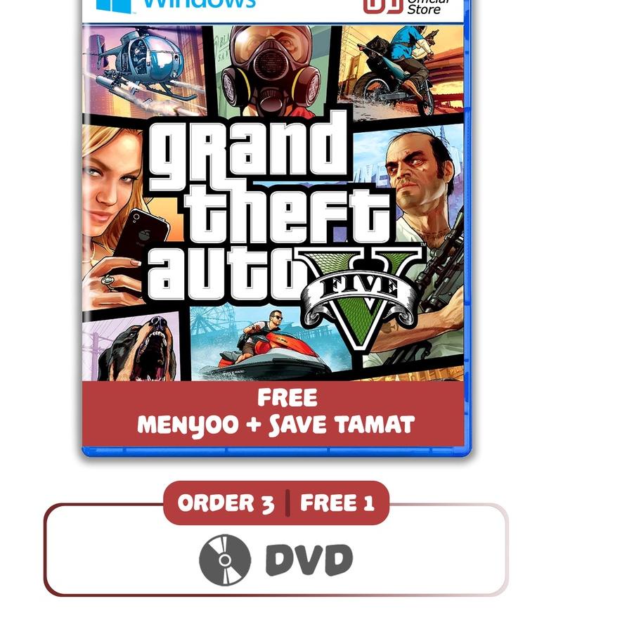 Jual ♦ GTA 5 Grand Theft Auto V - DVD ♫ | Shopee Indonesia