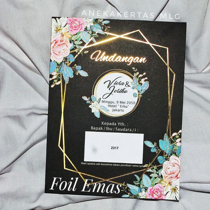 Jual Blangko Undangan Erba Terbaru 2317 (Cek Deskripsi) | Shopee Indonesia