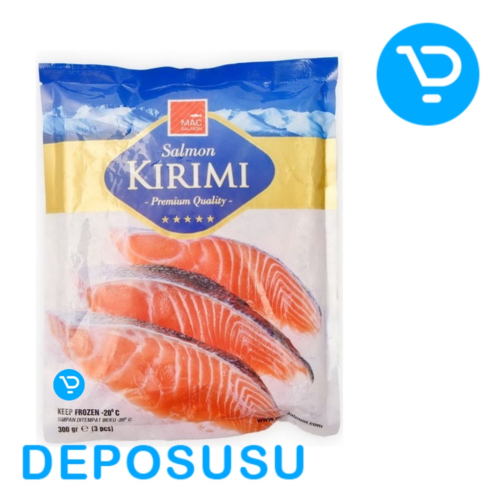 Jual KIRIMI SALMON Fillet 300gr | Shopee Indonesia