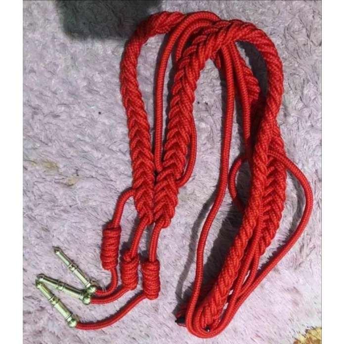 Jual TALIKUR MERAH JAS PDU TALI KOMANDO MERAH TALIKOOR MERAH TALIKUR ...