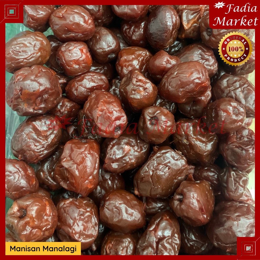 Jual Manisan Asinan Buah Manalagi Cerme Besar Kalimantan 100g | Shopee ...