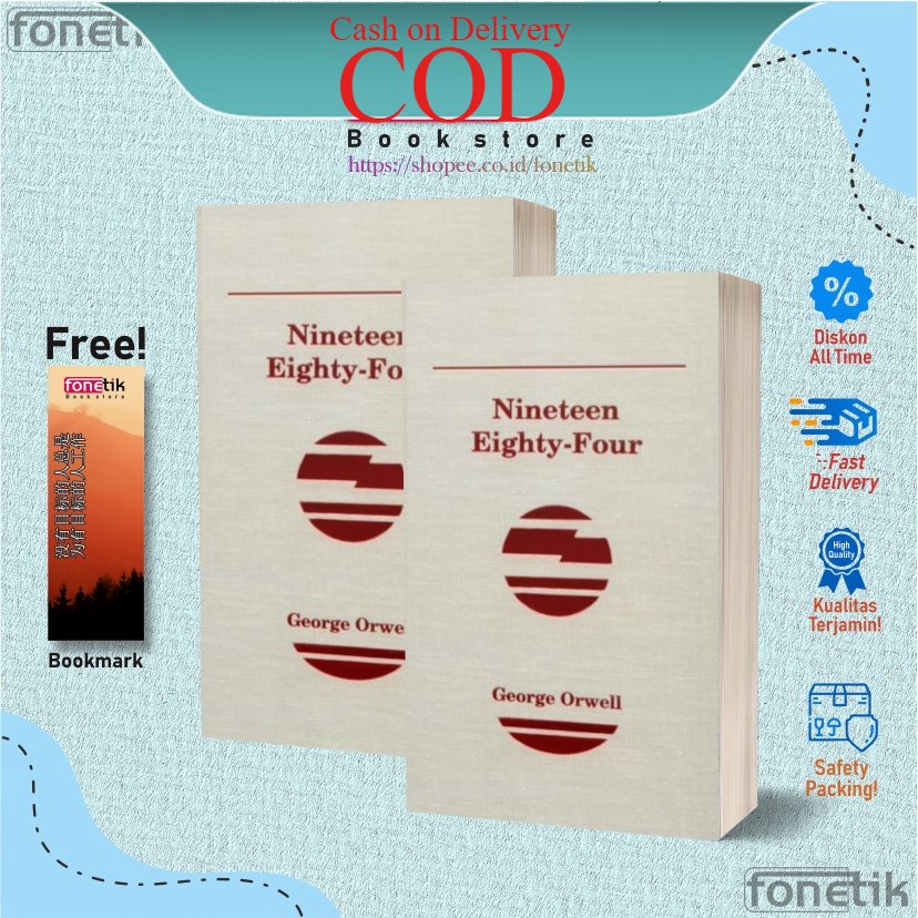 Jual [New] Nineteen Eighty-Four (1984) by George Orwell (English ...