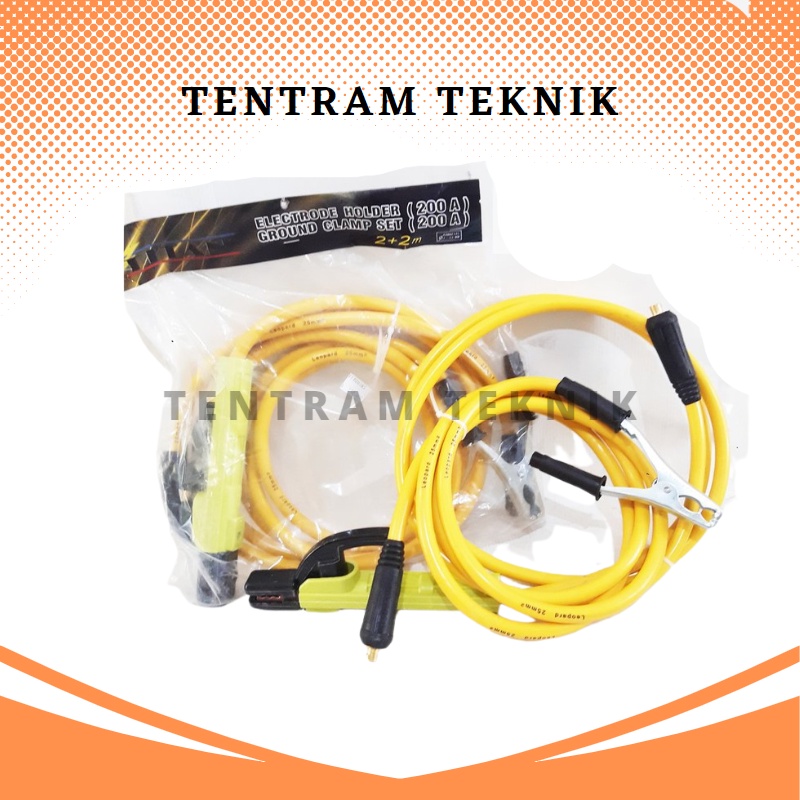 Jual Titan Stang Las + Massa Set 2 Meter 200 A / TITAN 2 M Kabel Las ...