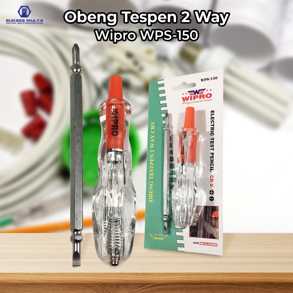Jual WIPRO WPS-150 Tespen Bolak Balik Tespen Listrik 2 Way | Shopee ...