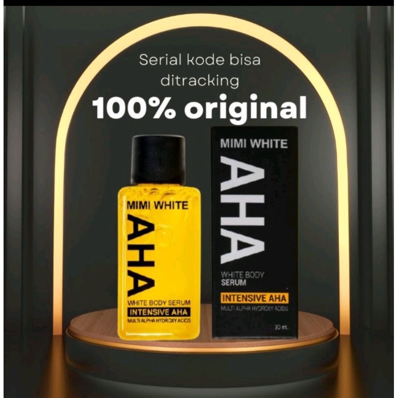 Jual Mimi AHA Body Whitening Serum Original | Shopee Indonesia