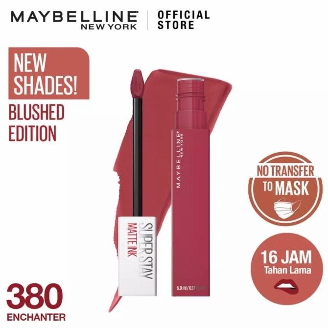 Jual Maybelline Super Stay Matte Ink Lipcream CITY || Rogue Reds ...