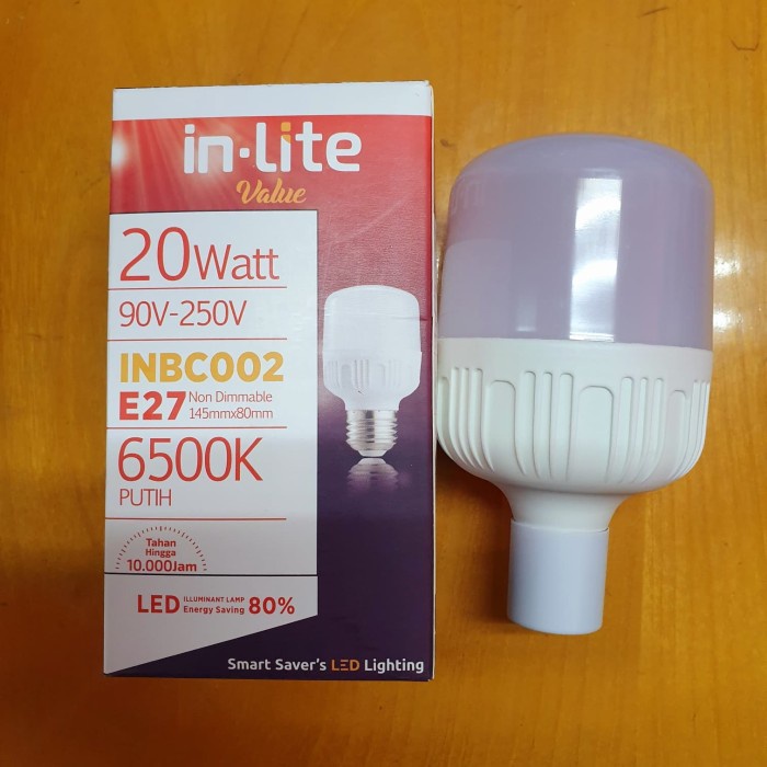 Jual Lampu Led Capsule Inlite Value 20W Putih | Shopee Indonesia