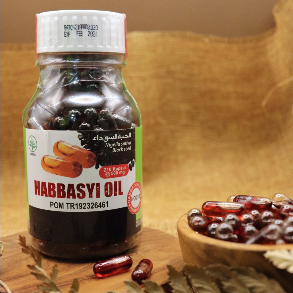 Jual GARANSI ORIGINAL - Habbasyi Oil 210 Kapsul - Habasyi Oil - Niaga ...