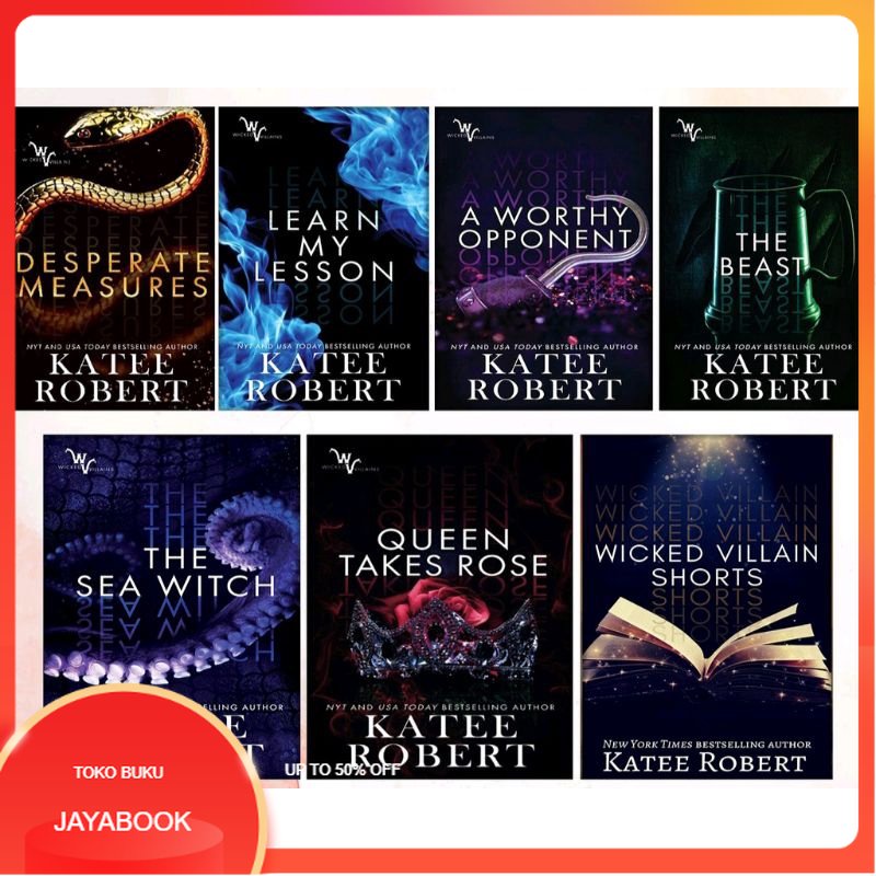 Jual Wicked Villains s Series Katee Robert : - Desperate Measures ...