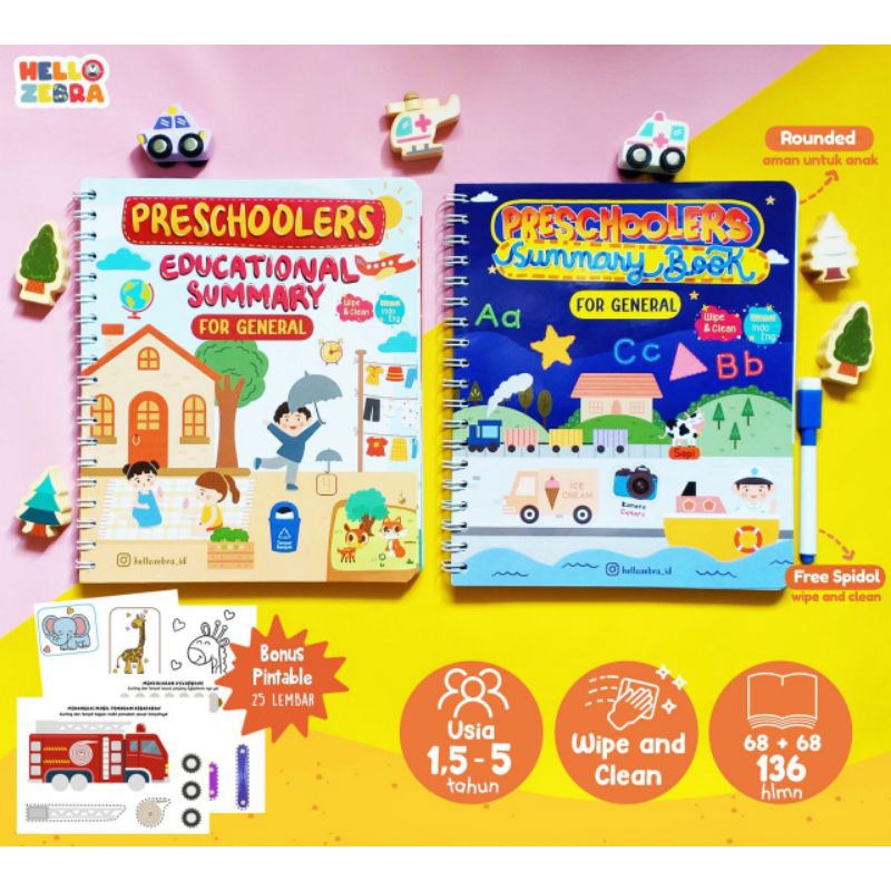 Jual preschoolers activity summary book bilingual Indonesia english ...