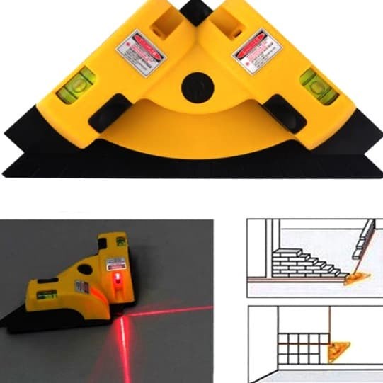 Jual Laser Level Square 90 Waterpass Alat Laser Siku Waterpas Line ...