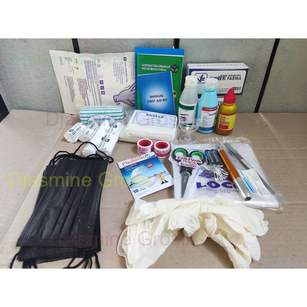 Jual ISI Paket P3k Tipe A / First Aid Isi Tipe A /Hanya isi p3k Type A ...