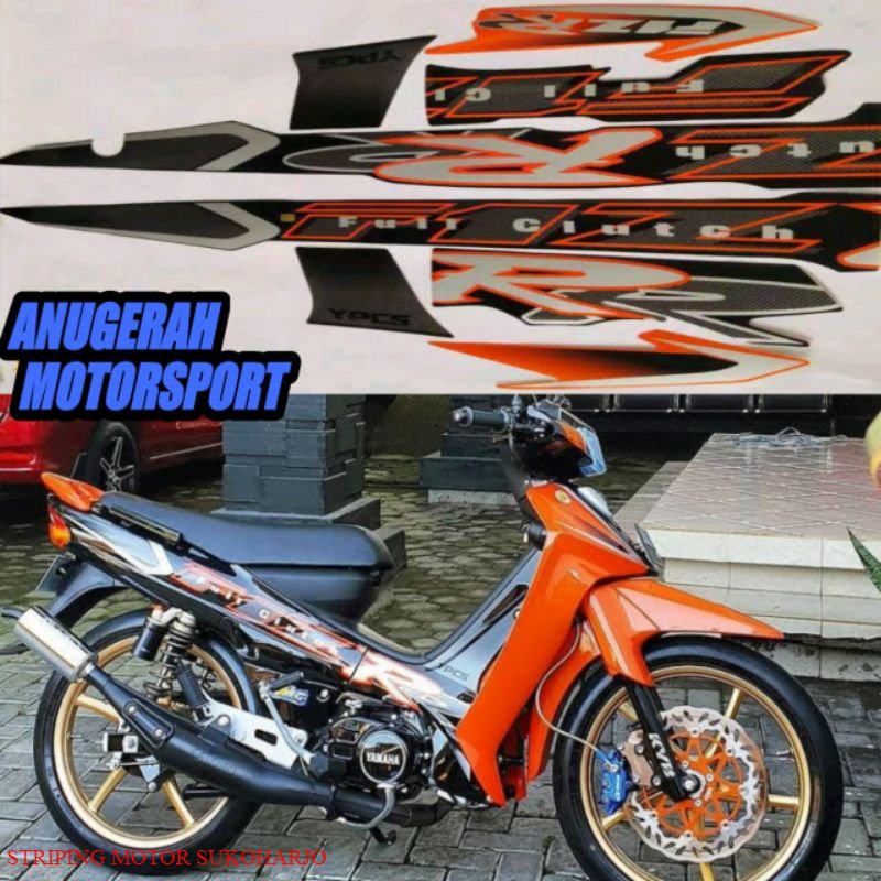 Jual (ORI) striping / sticker lis body Yamaha fizr / fiz r/ f1zr full ...