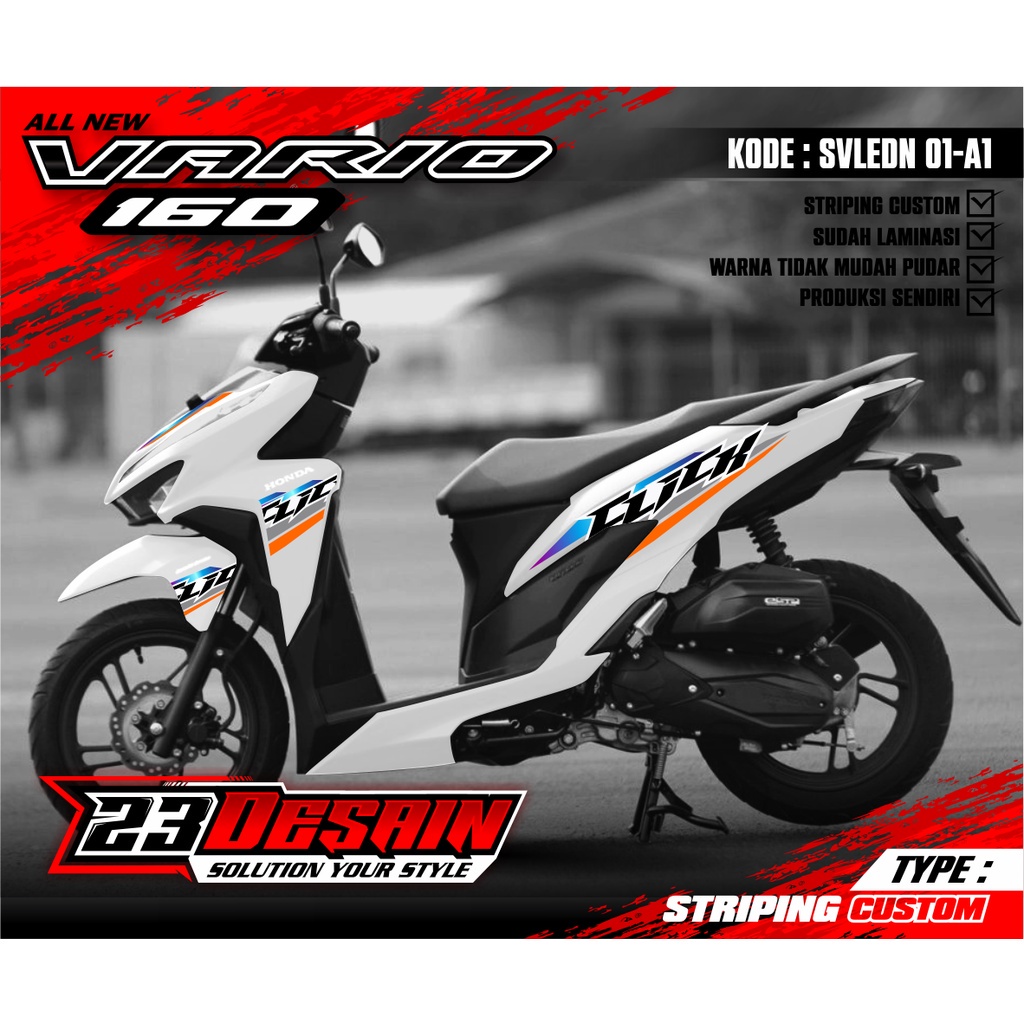 Jual (PREMIUM) Striping 125 150 stiker vario 150 decal vario 125 150 Cutting Sticker 125 150 All ...