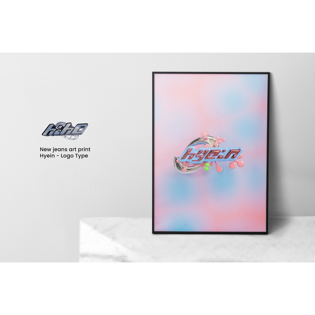 Jual HYEIN LOGOTYPE - A3 POSTER (NEWJEANS UNOFFICIAL MERCH) | Shopee ...