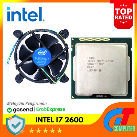 Jual Processor Intel Core I7 2600 LGA 1155 Tray With Fan | Shopee Indonesia